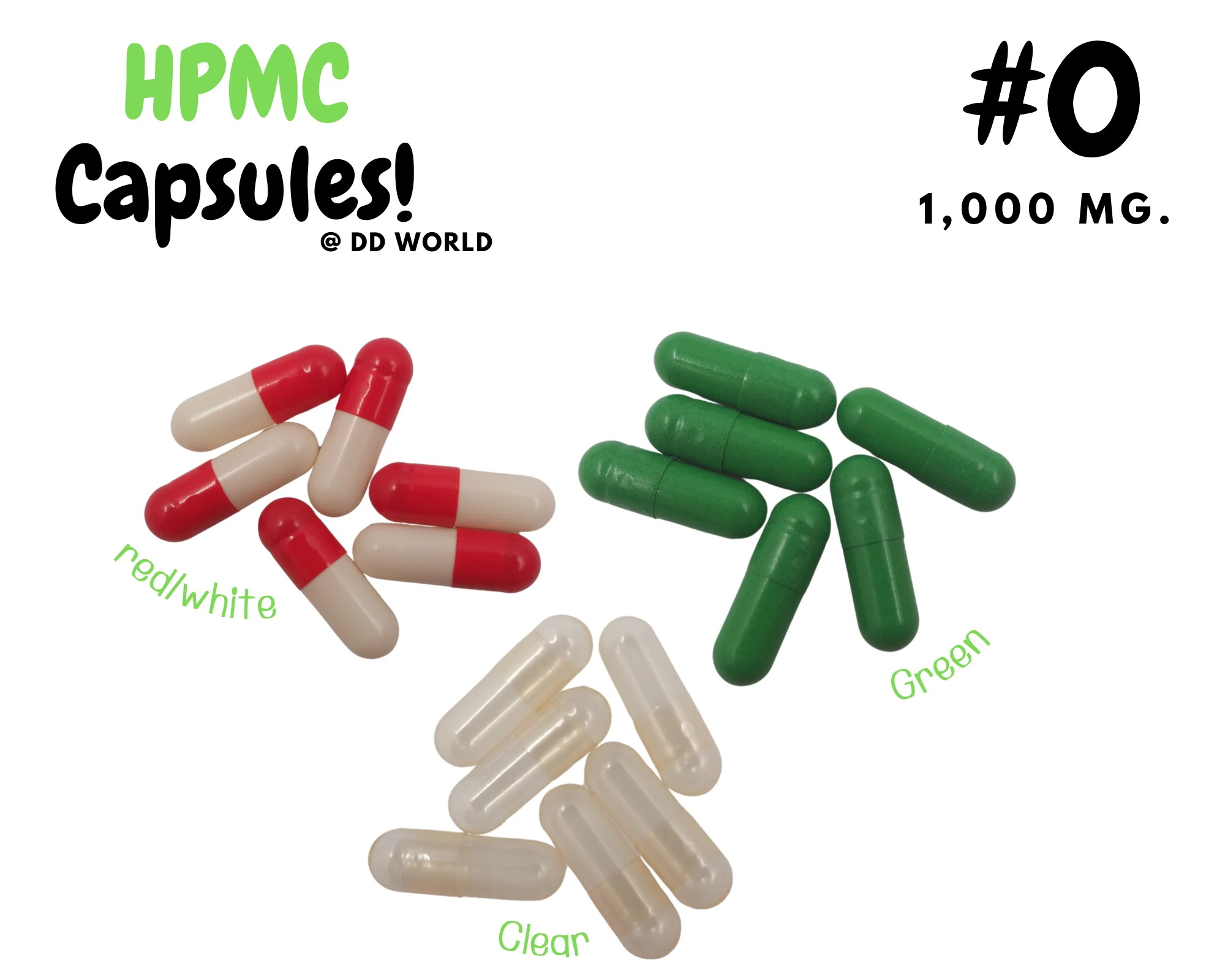 ปลอกแคปซูลเจลาพืช(HPMG) - ddworld